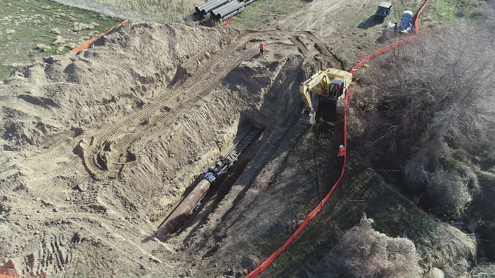 Transmission Line Installation Underway for Pocatello Creek Booster ...