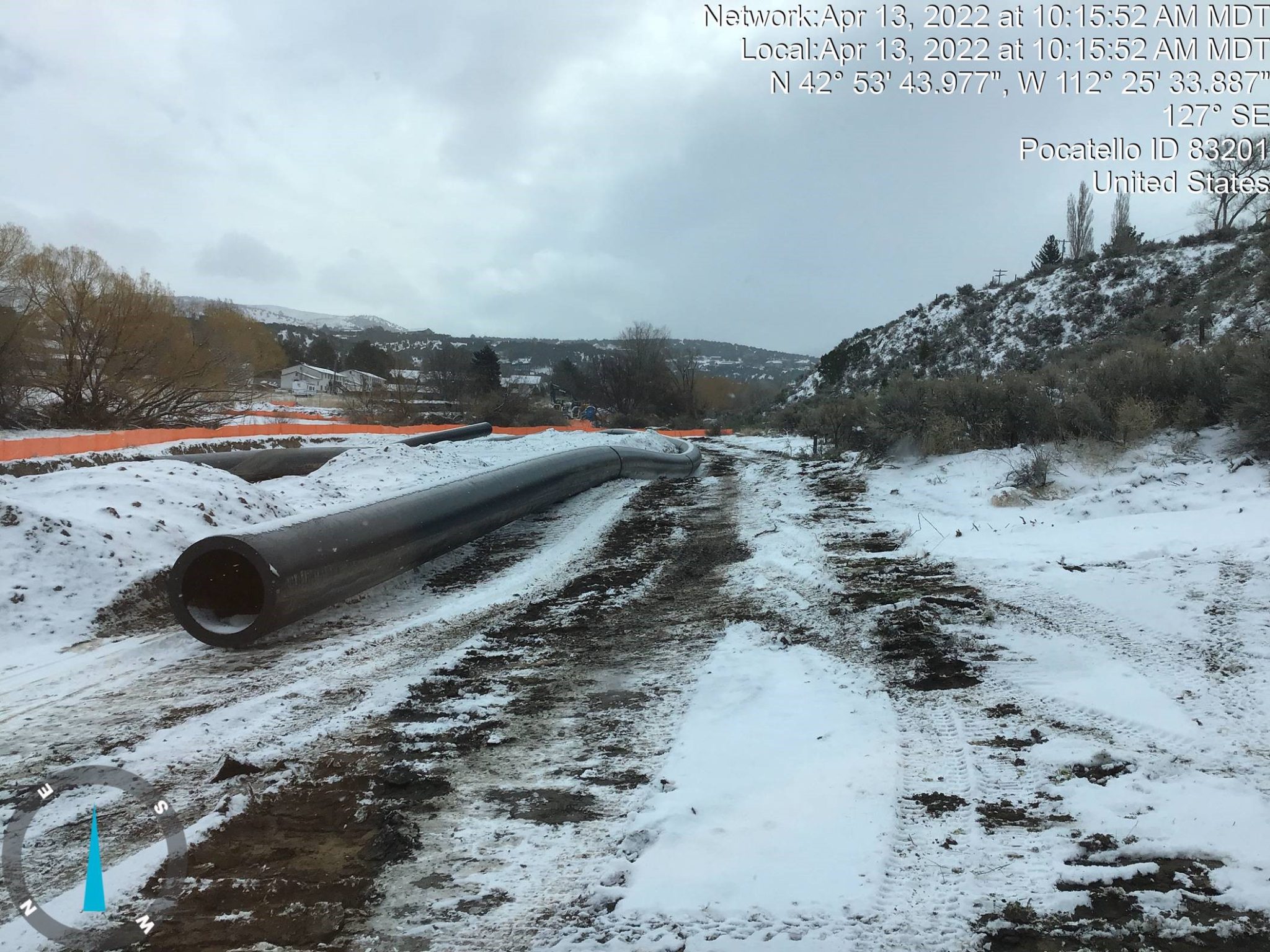 Transmission Line Installation Underway for Pocatello Creek Booster ...