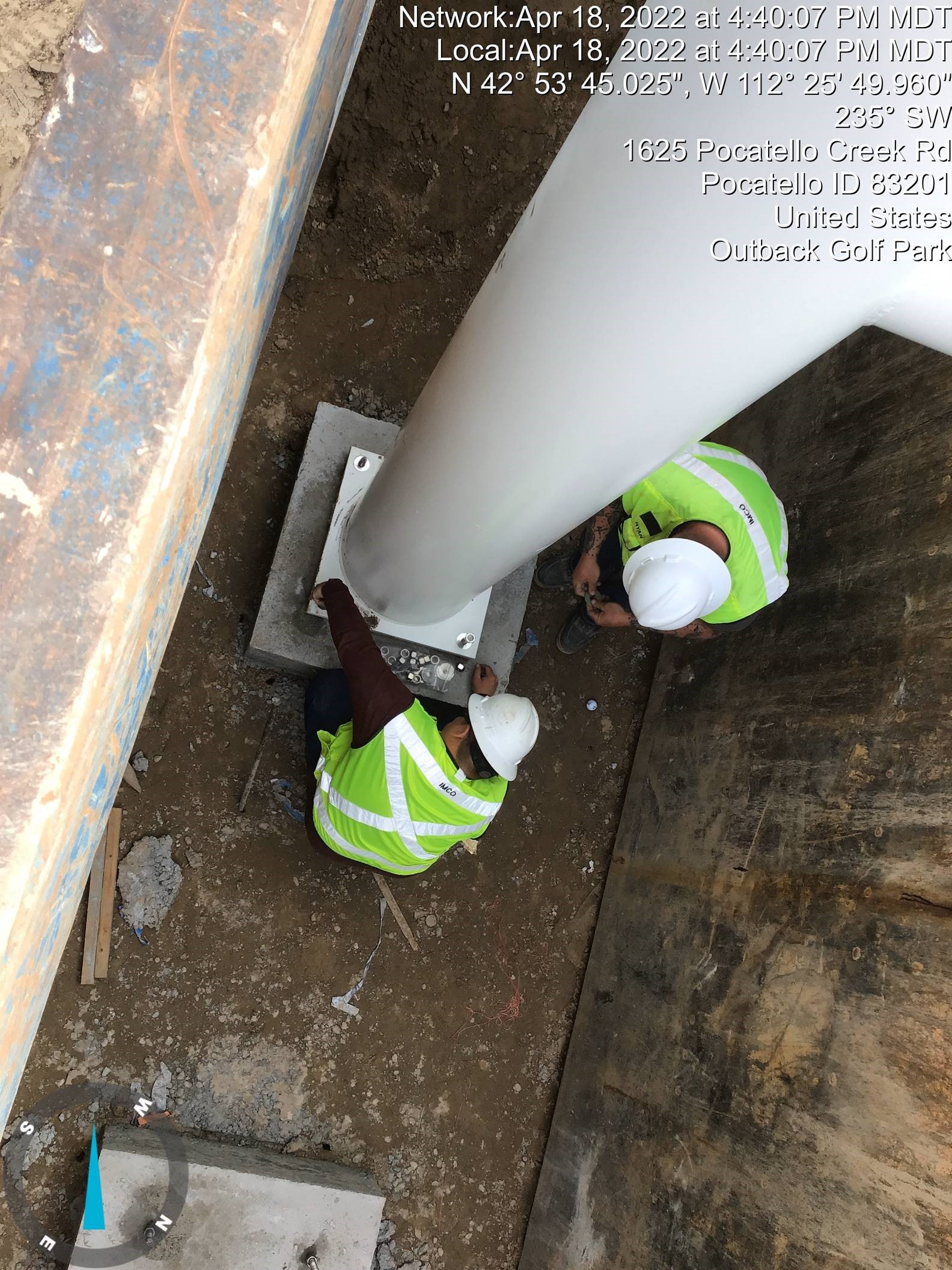 Transmission Line Installation Underway for Pocatello Creek Booster ...