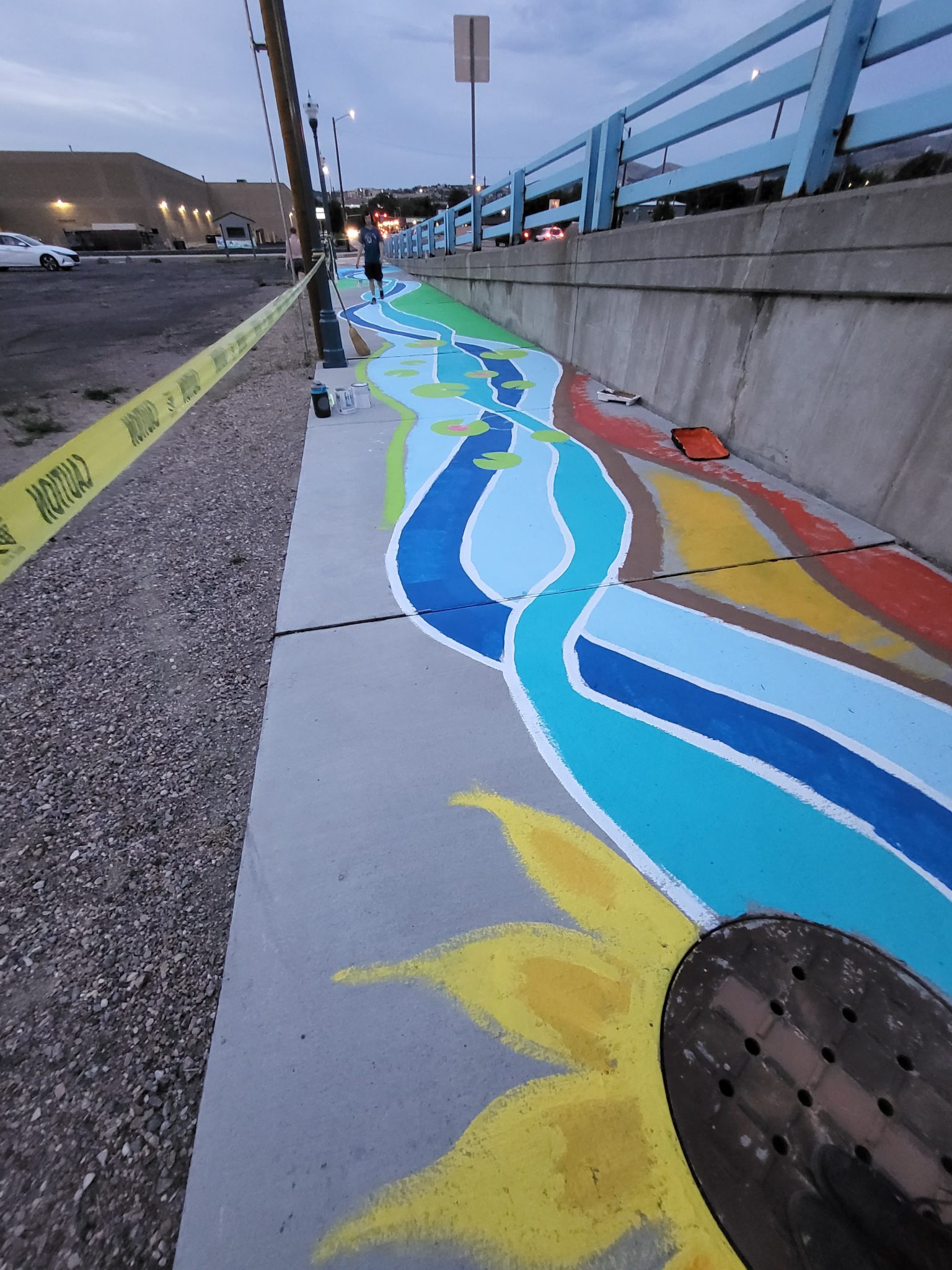 Painting the Old Town Trail – Pocatello Projects